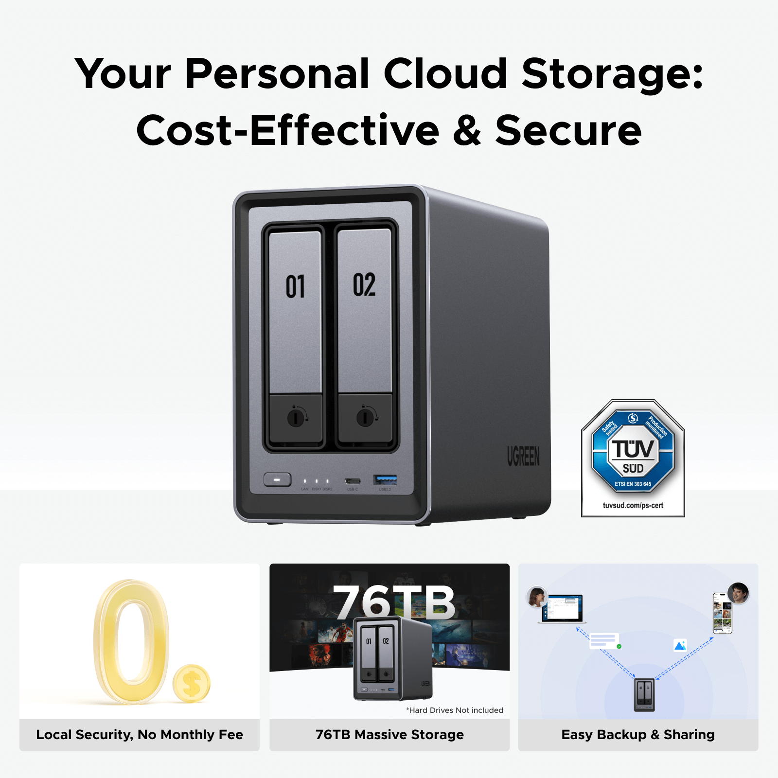 UGREEN NAS Storage | Top Data Security – UGREEN NAS UK